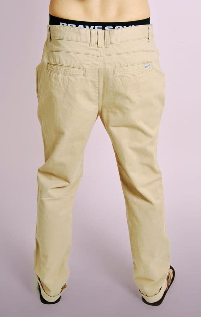 Stone Cotton Chinos